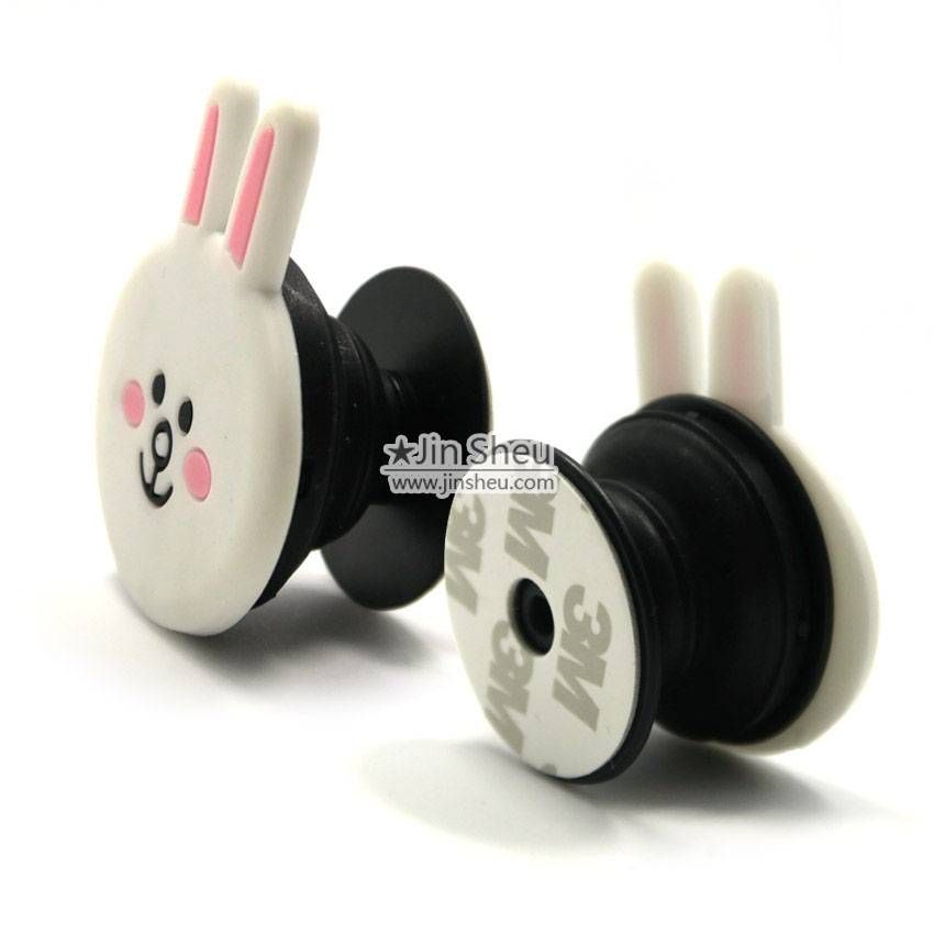 Rubber Logo Cellphone Grip Stands | Personalized Metal & Silicone ...
