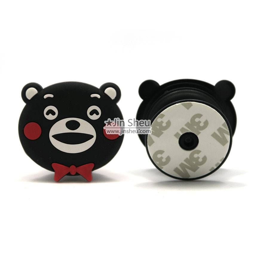 Rubber Logo Cellphone Grip Stands | Personalized Metal & Silicone ...