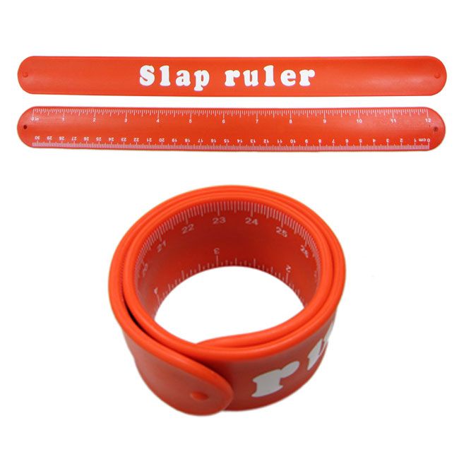 Colorful Slap Band Rulers - Colorful Slap Band Rulers | Keychain ...