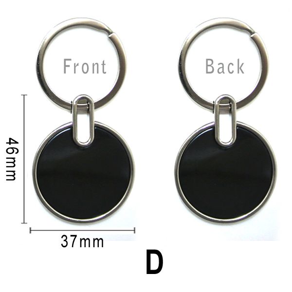 Classic Black Key Chains - Custom laser cut metal keychains | Keychain ...
