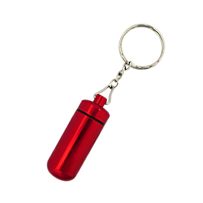 Pill holder for keychain - keychain pill holder | Keychain & Enamel ...