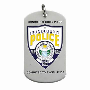 Custom Police Dog Tags | Personalized Metal & Silicone Promotional ...