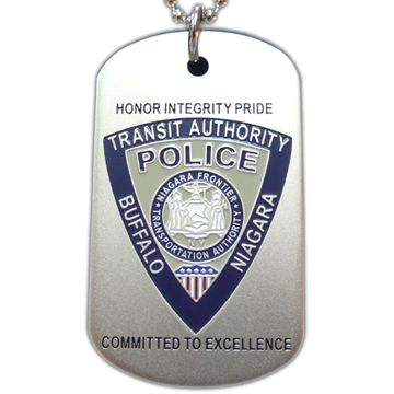 Custom Police Dog Tags - Police Badge Dog Tags | Keychain & Enamel Pins ...