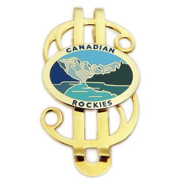 Promotional Money Clip - Men's metal money clip | Keychain & Enamel ...