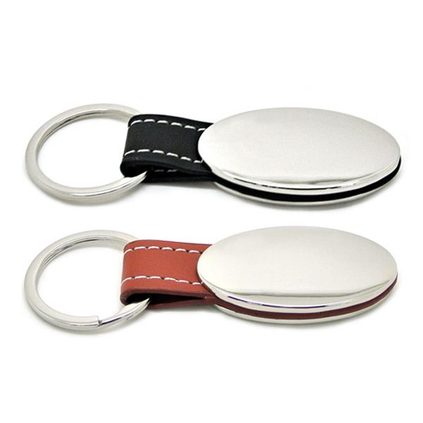 Blank Leather Keychains Wholesale Personalized Metal And Silicone