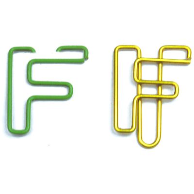 Letter Paper Clips | Personalized Metal & Silicone Promotional Items ...