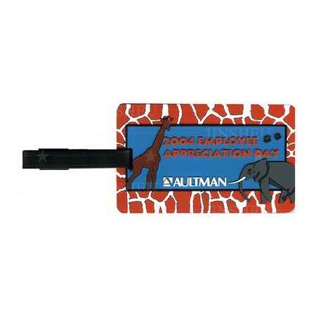 PVC Rubber Bag Tags | Personalized Metal & Silicone Promotional Items ...