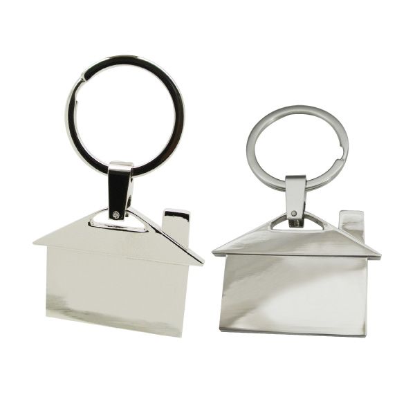 House Shaped Spinning Keychain | Personalized Metal & Silicone ...