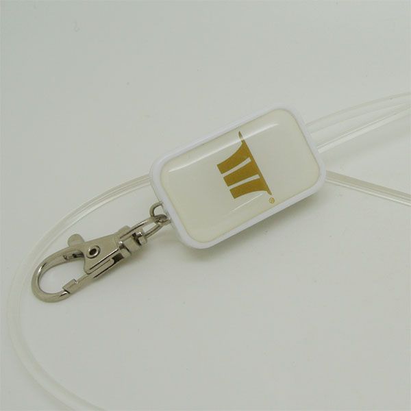 LED Light Up Flashing Neck Strap | Personalized Metal & Silicone ...