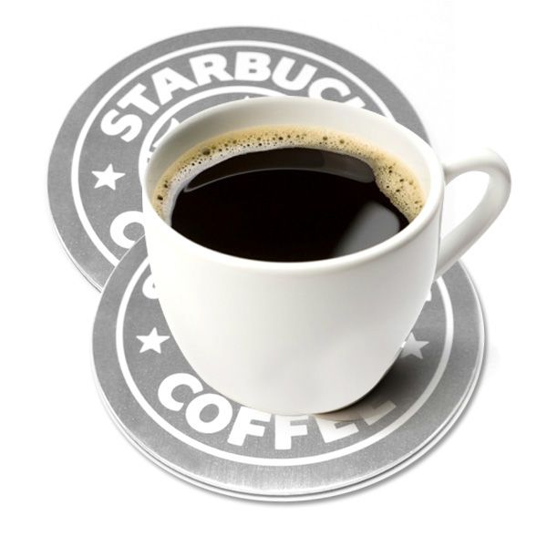 Custom Made Metal Coasters | Personalized Metal & Silicone Promotional ...