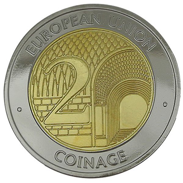 Two Tone Challenge coins | Personalized Metal & Silicone Promotional ...