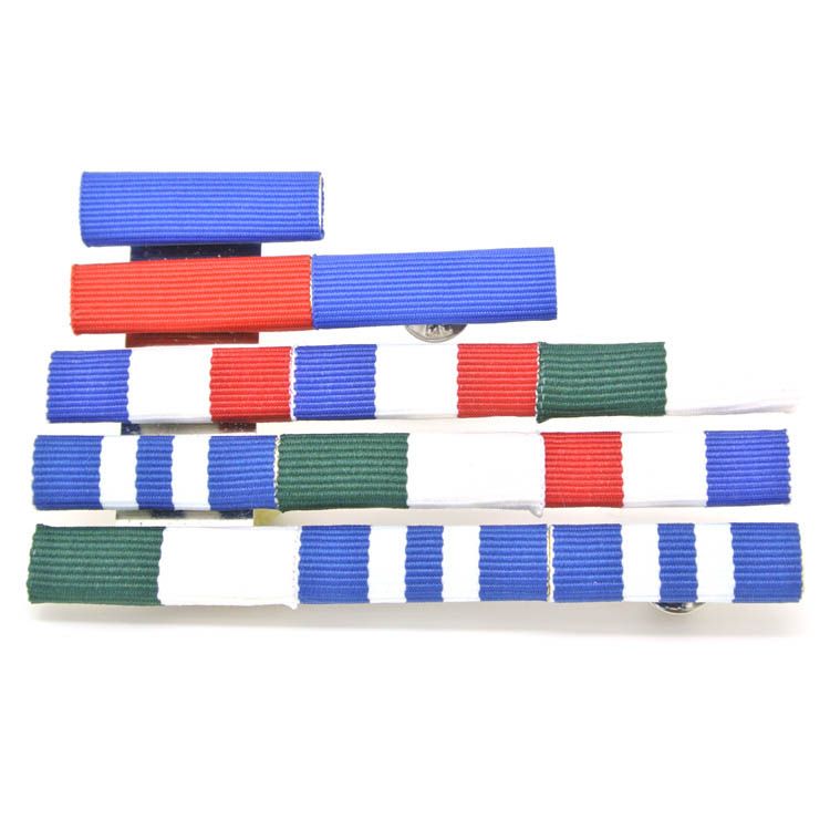 Custom Service Medal Ribbon Bar | Personalized Metal & Silicone ...