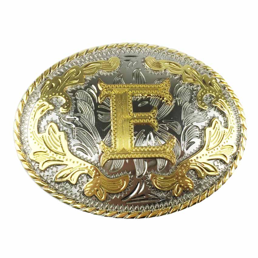 Initial Belt Buckles | Personalized Metal & Silicone Promotional Items ...