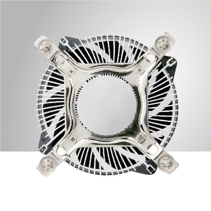 TITAN DC-150A915Z Series: Low Profile CPU Air Cooler for Intel LGA 1155 ...