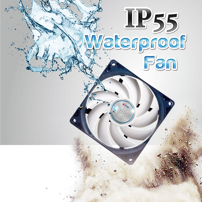 TITAN IP55 92mm Waterproof DC Cooling Fan for Harsh Environments | TFD ...