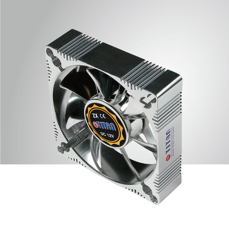 TITAN 92mm Aluminum Frame Cooling Fan with EMI/RFI Protection | 12V DC ...