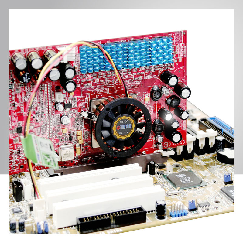 TITAN DIY VGA Chipset Cooler Kit with 40mm Fan - TTC-CUV1AB(DIY) | Tool ...