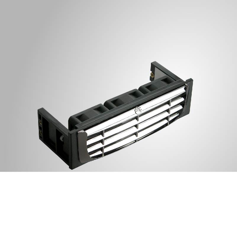 TITAN TTC-HDC3 5.25" HDD Cooling Kit with Triple 40mm Fans for Enhanced ...