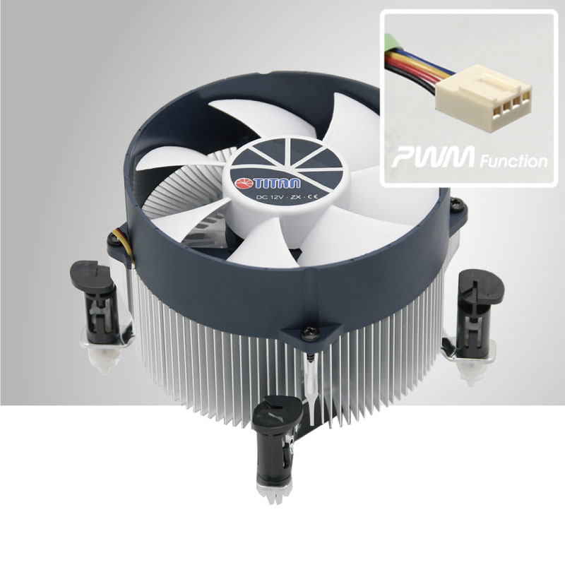 TITAN FreezeMaster Intel LGA 1155/1156/1200 CPU Air Cooler with ...