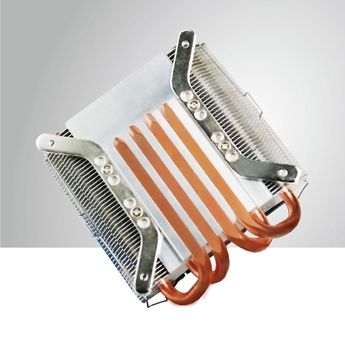 TITAN TTC-NC25 Low Profile CPU Cooler with 4 Direct Contact Heat Pipes ...