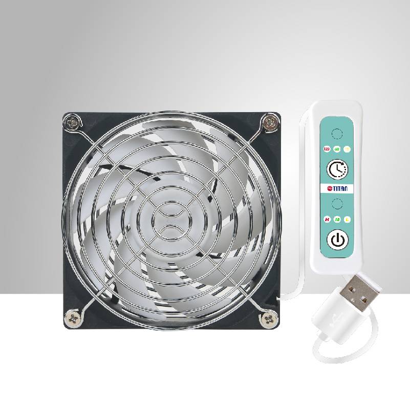 TITAN USB Portable Cooling Fan with Double Magnet Frames for Camping ...