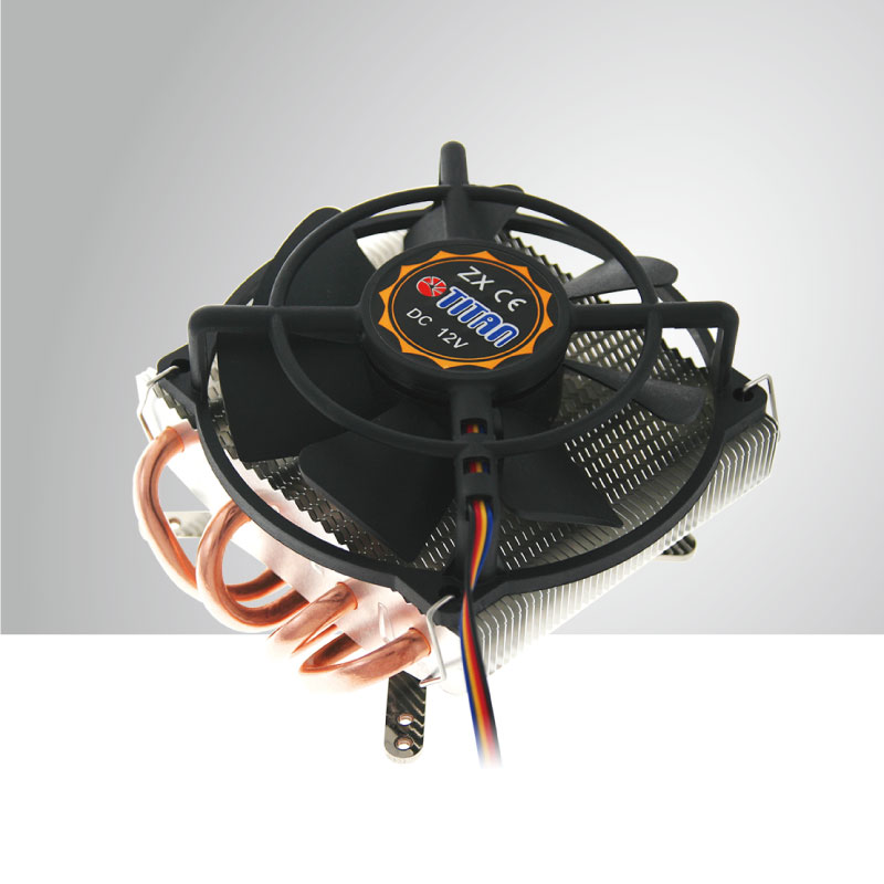 Universal- CPU Air Cooler with 4 DC Heat Pipes and 100mm PWM fan/ TDP ...
