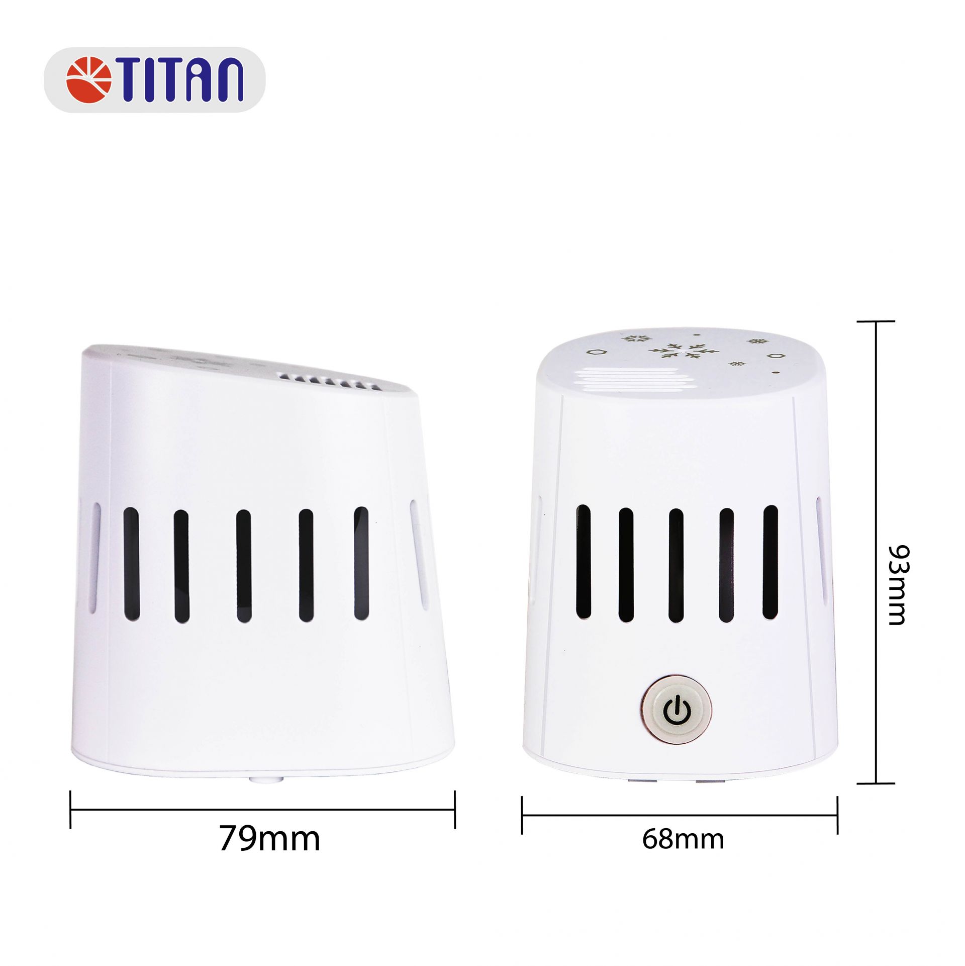 TITAN DC RV Refrigerator Fan with Battery Power - Boost Fridge ...