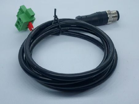 3P Terminal Block Header to M12 4M X Code L=1000MM | Precision ...