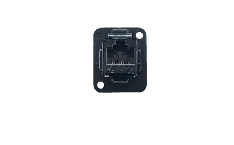 Cat 5e Panel Mount Inline Coupler | JCON Unshielded RJ45 Connector