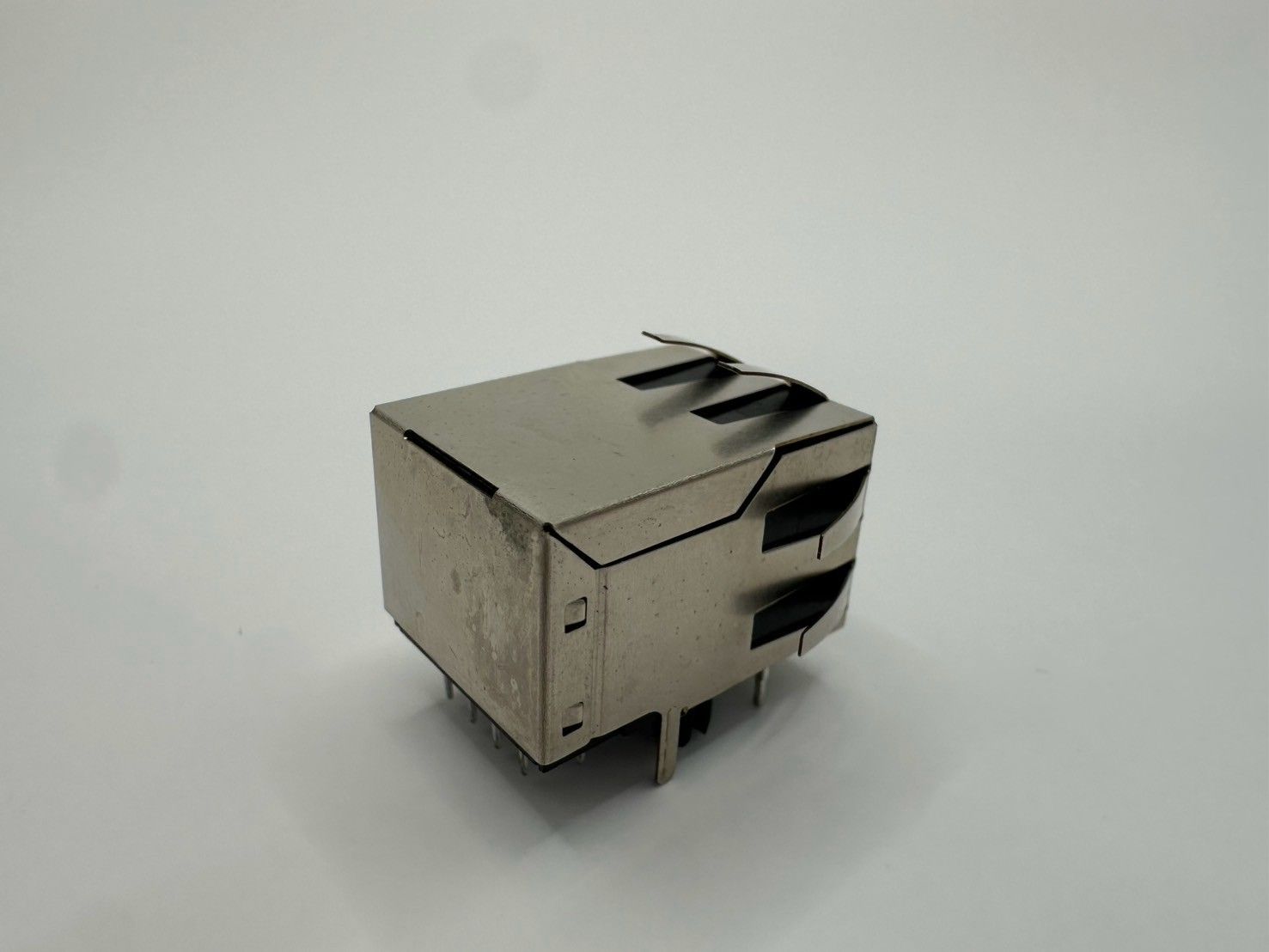 Side Entry RJ45 Jack with Transformer & LED | JCON 8P8C Connector
