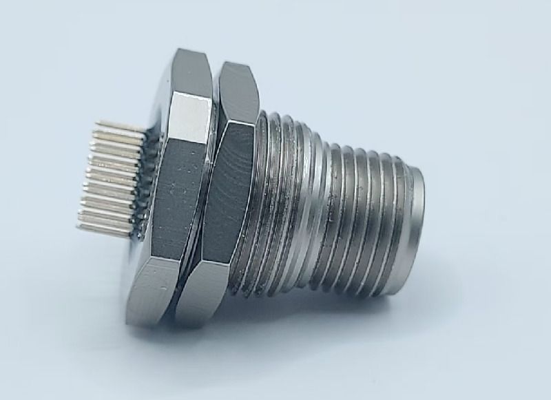 M12 Front Mount Type C PCB Connector IP67/IP68 | JCON Manufacturer