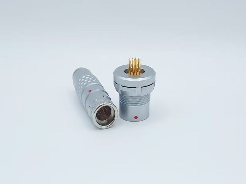 14 Core Push-Pull Self Locking PCB Mount Female Socket | JCON