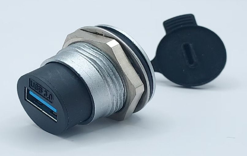 WP98-240904A | Rear Screw Locking USB 3.0 To Type C Coupler Metal ...