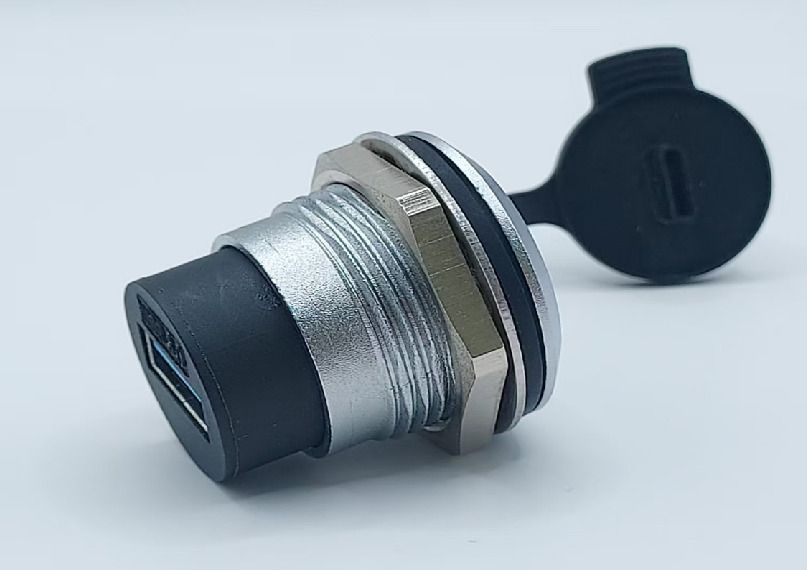 WP98-240904A | Rear Screw Locking USB 3.0 To Type C Coupler Metal ...