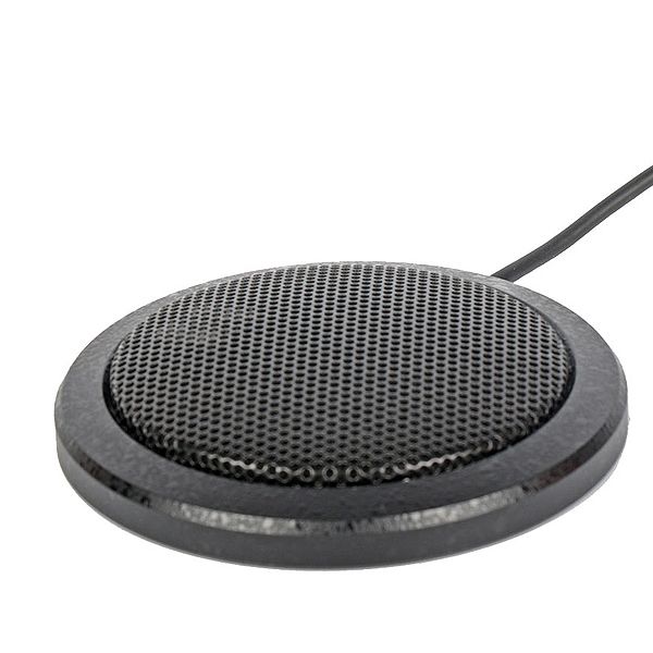 Boundary microphone with excellent S/N ratio for clear sound pickup ...