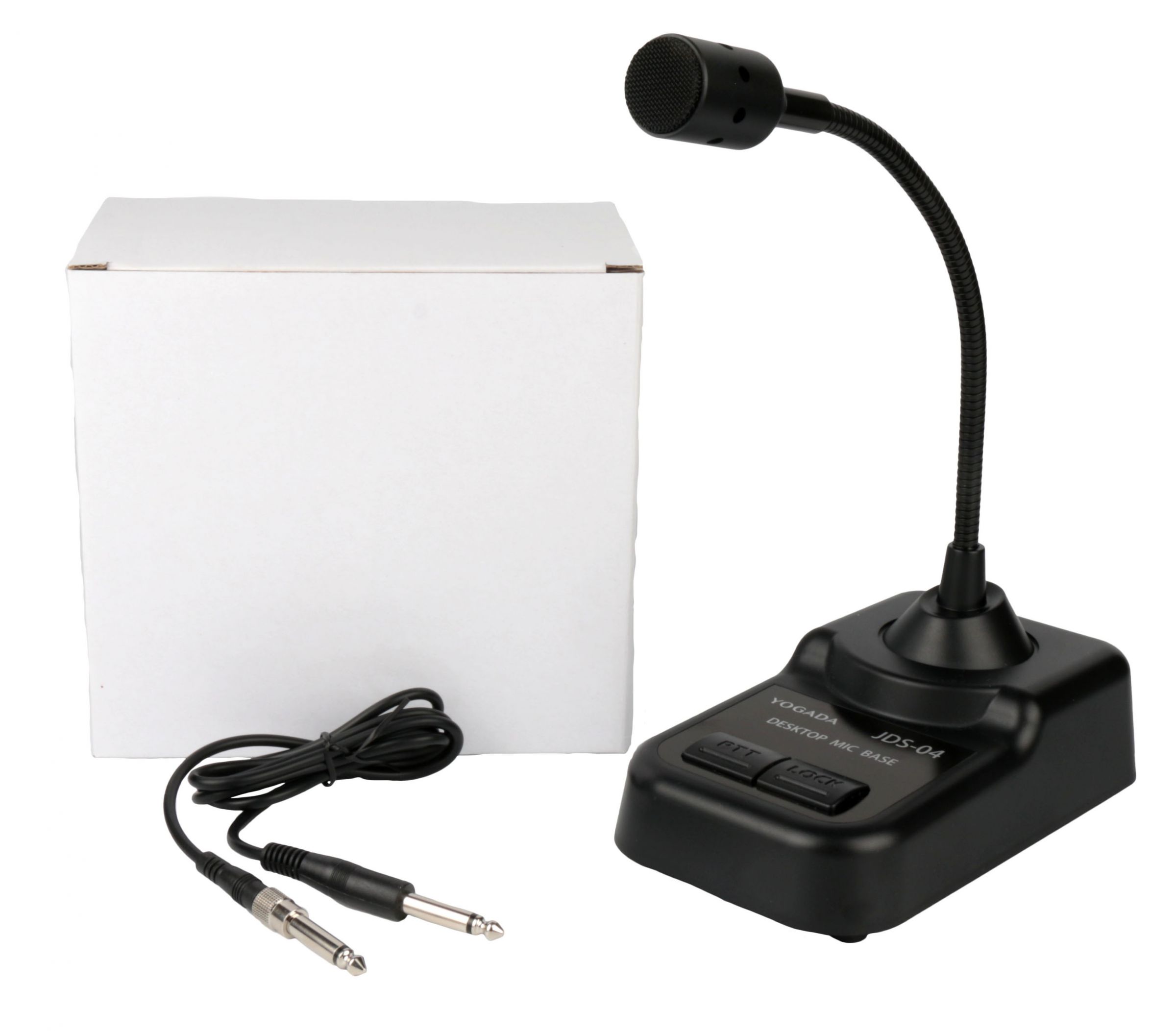 Dynamic cardioid desktop gooseneck microphone for PA & broadcasting ...