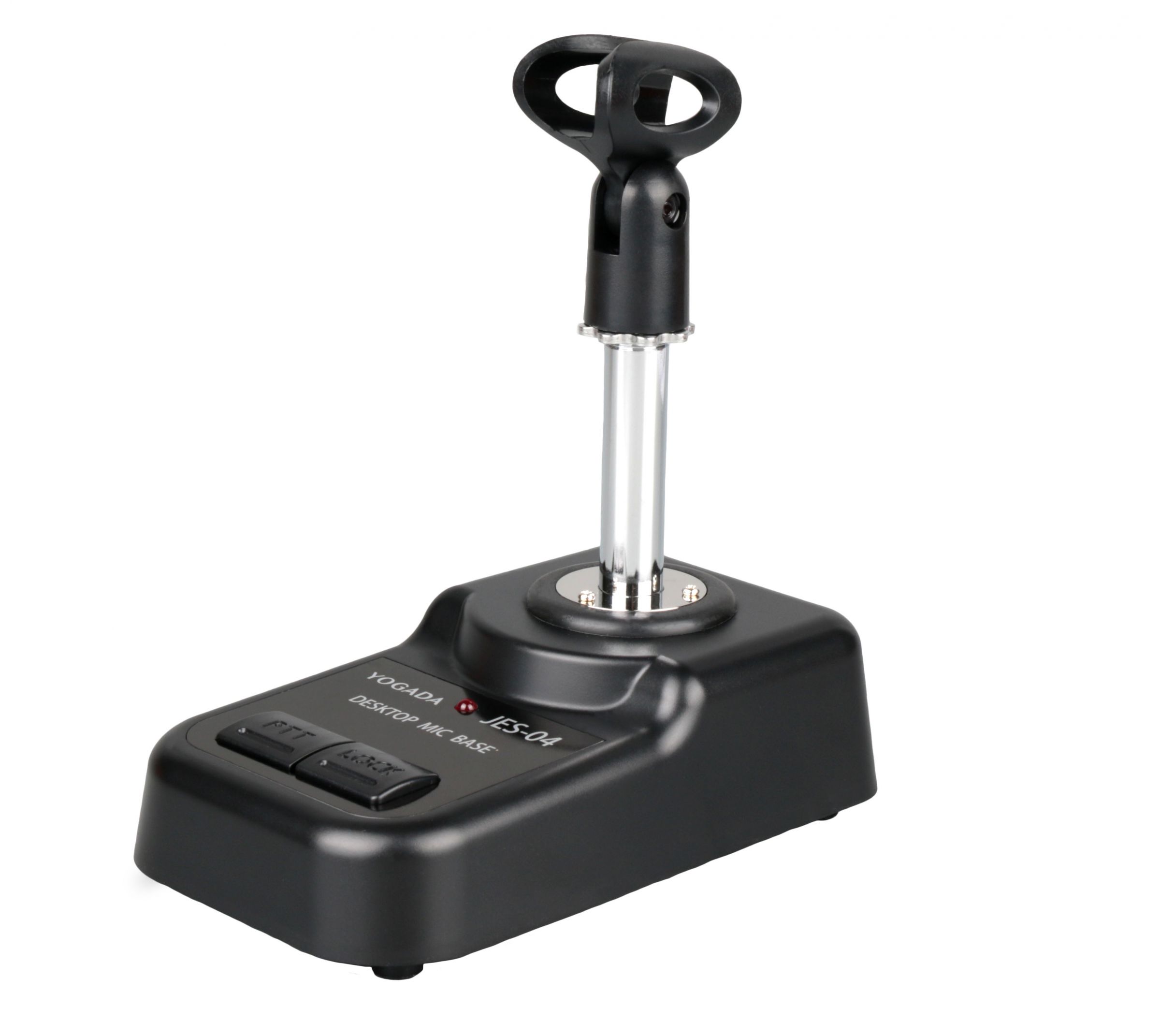 A desktop microphone base with a clip stand designed for Condenser ...