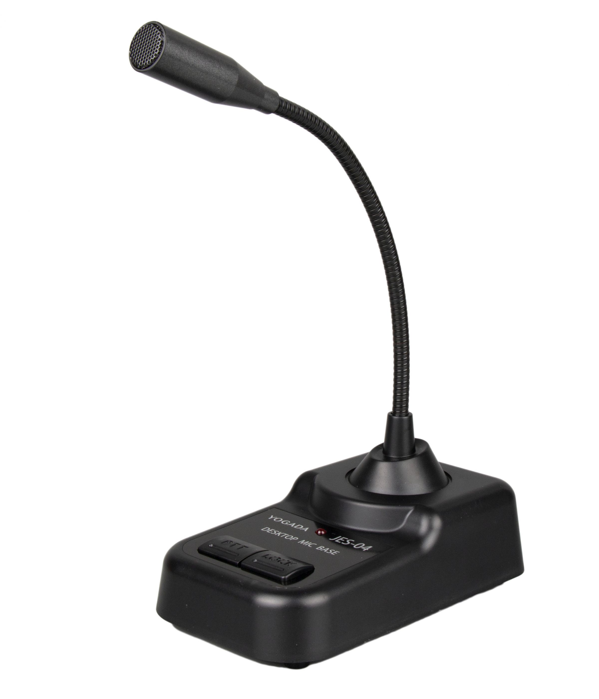 A Condenser cardioid desktop gooseneck microphone suitable for PA and ...