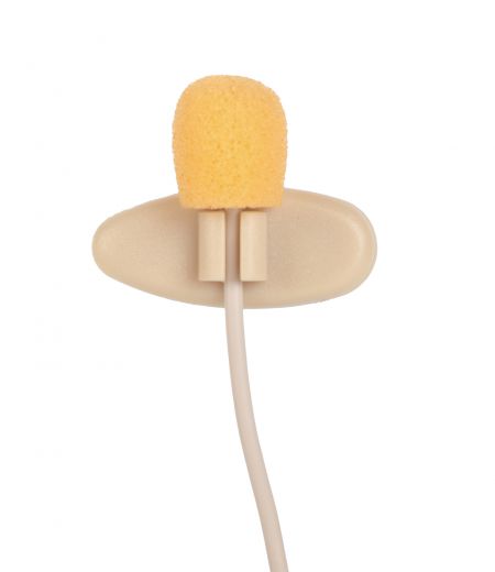 Non-visual microphone with skin color and mini XLR connector | Dynamic ...