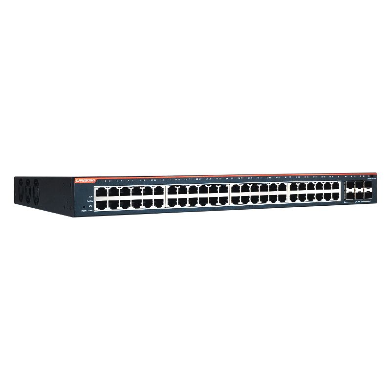 54-Port GbE Managed PoE Switch with 6 10G SFP+ Uplinks | Industrial 5G ...