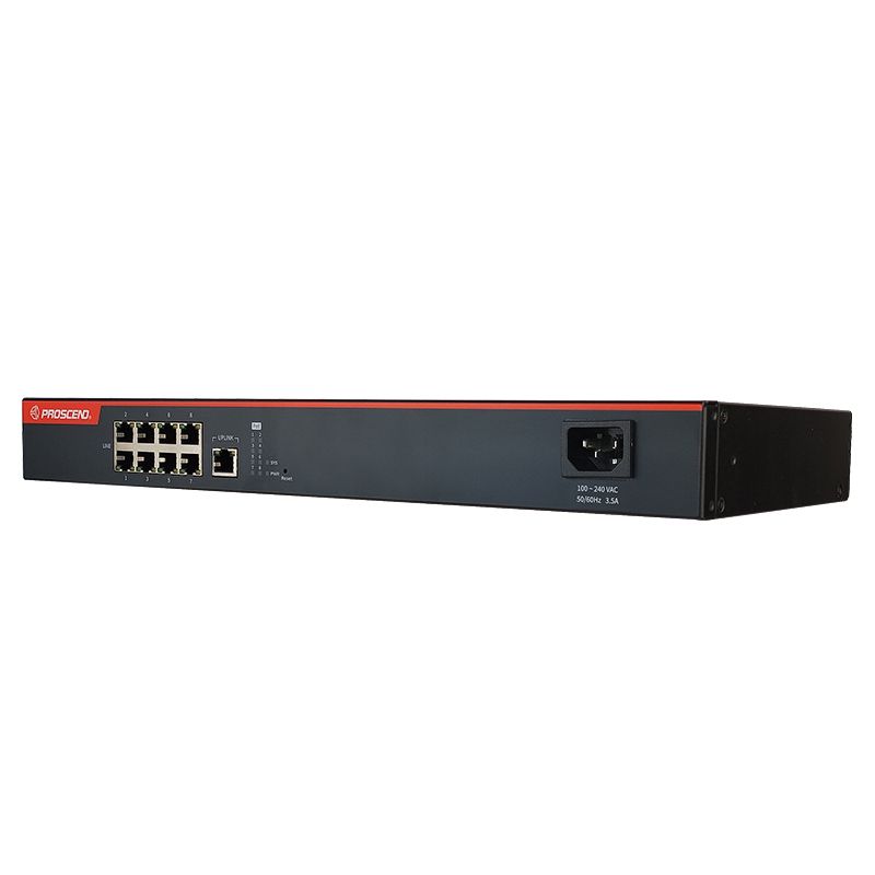 8-Port PoE Long Reach Switch | Industrial 5G Cellular Router ...