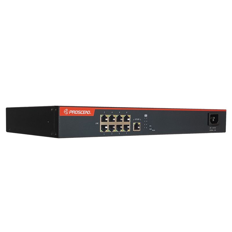 8-Port PoE Long Reach Switch | Industrial 5G Cellular Router ...