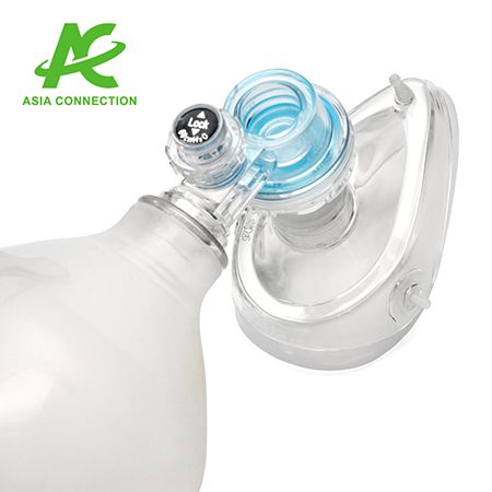 Adult Silicone Manual Resuscitator BVM with Handle | FDA-Registered ...