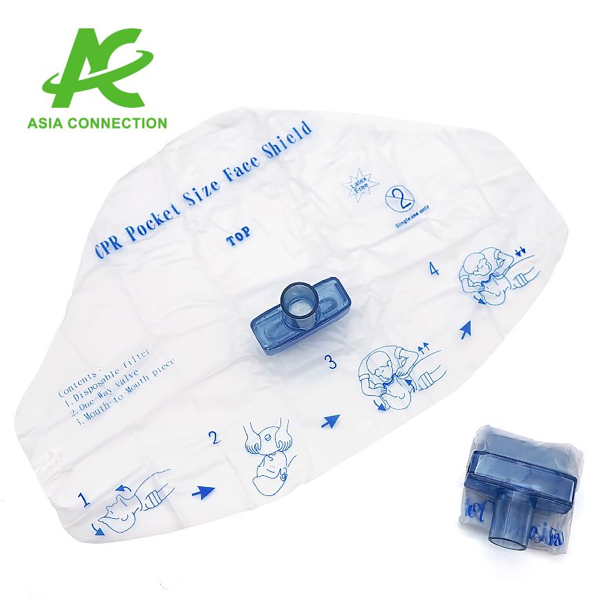 CPR Face Shield with Square Keychain Case | FDA-Registered, ISO ...