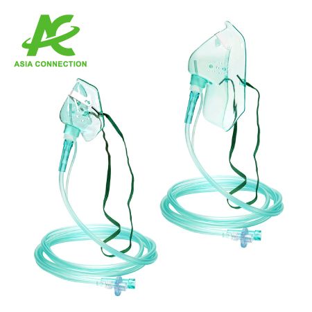 ETCO2 Sampling Oxygen Mask | FDA-Registered, ISO-Certified CPR Masks ...