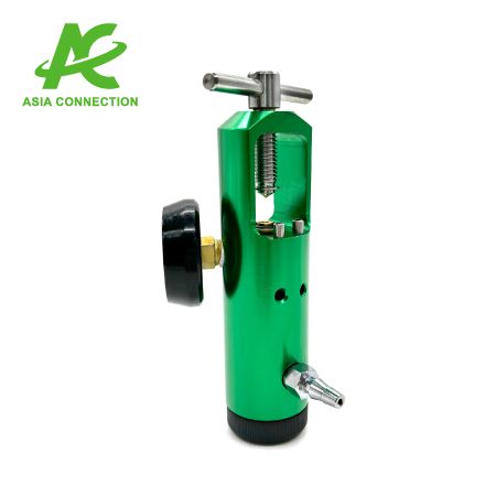 Pin Index Oxygen Regulator with Screw Type Fitting | FDA-Registered ...