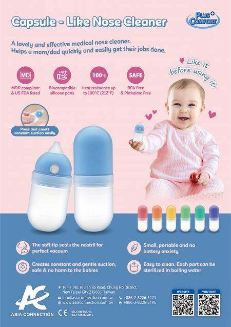 Auto-Bulb Manual Nasal Aspirator | FDA-Registered, ISO-Certified CPR ...