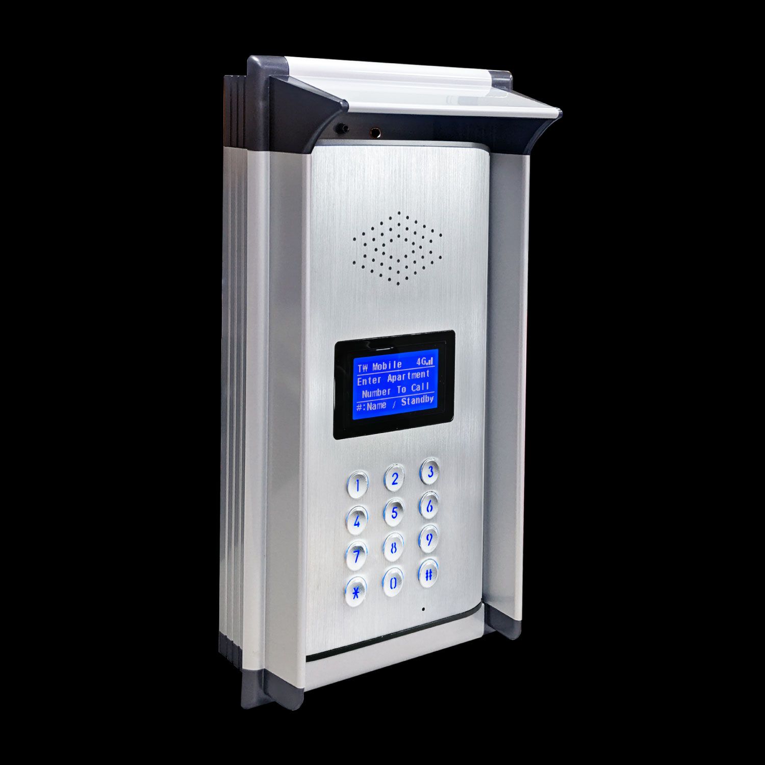 4G Smart Intercom with LCD and Keypad - 4G Smart Intercom with LCD and ...