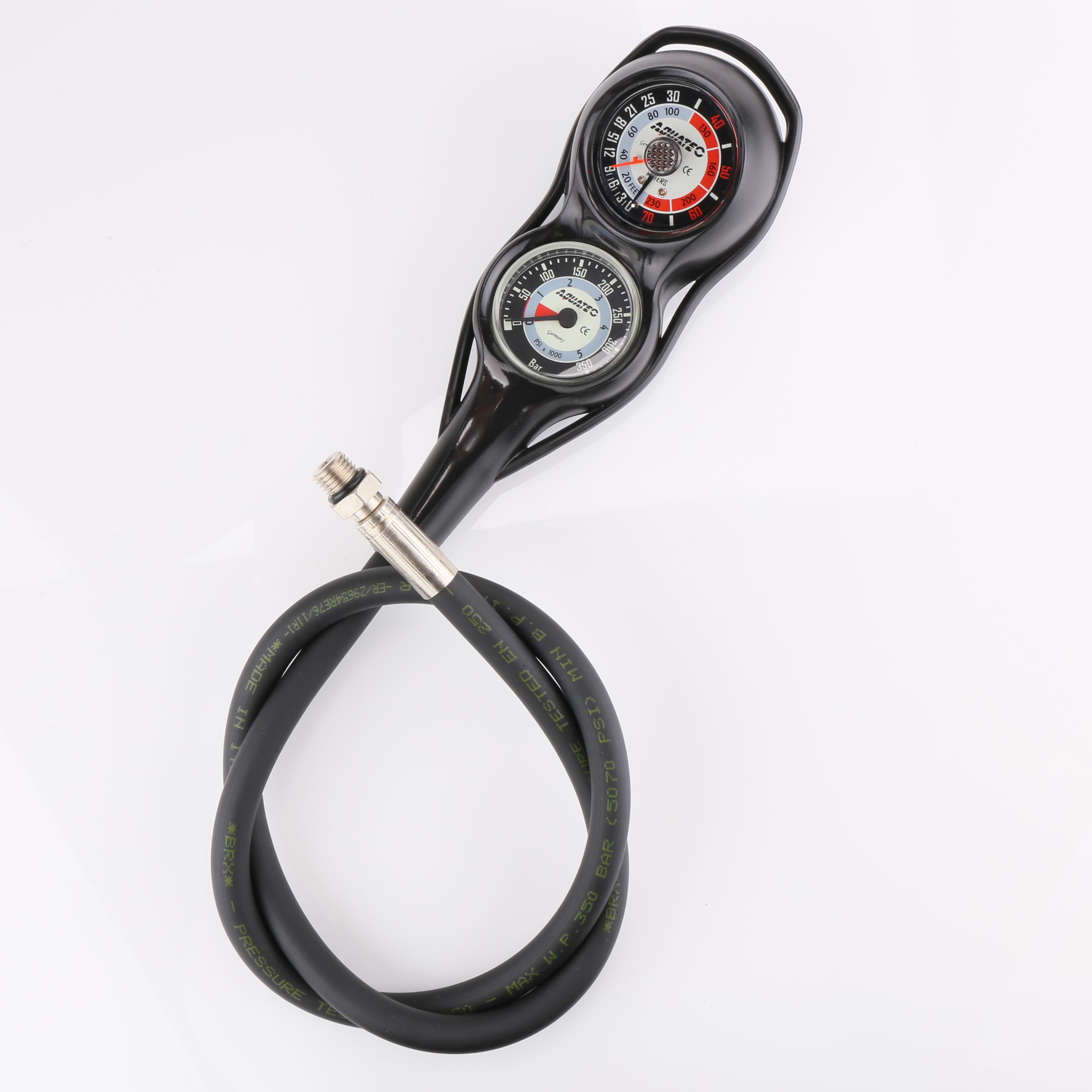 Scuba 2 Console Gauges | Dive Gauges | Underwater Compasses Manufacturer | SCUBA AQUATEC