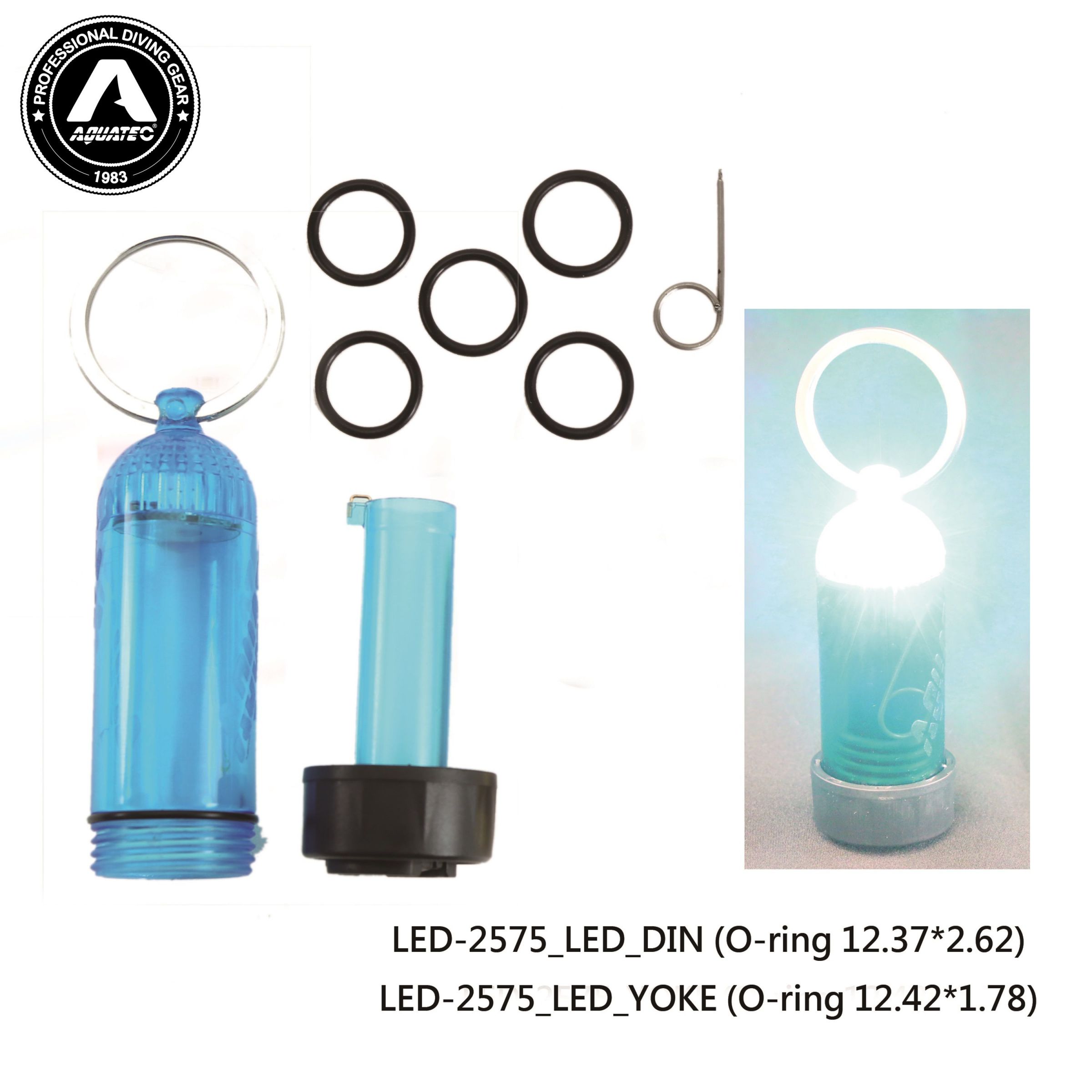 Scuba Blinking LED Tank Light | Dive Gauges | Underwater Compasses ...